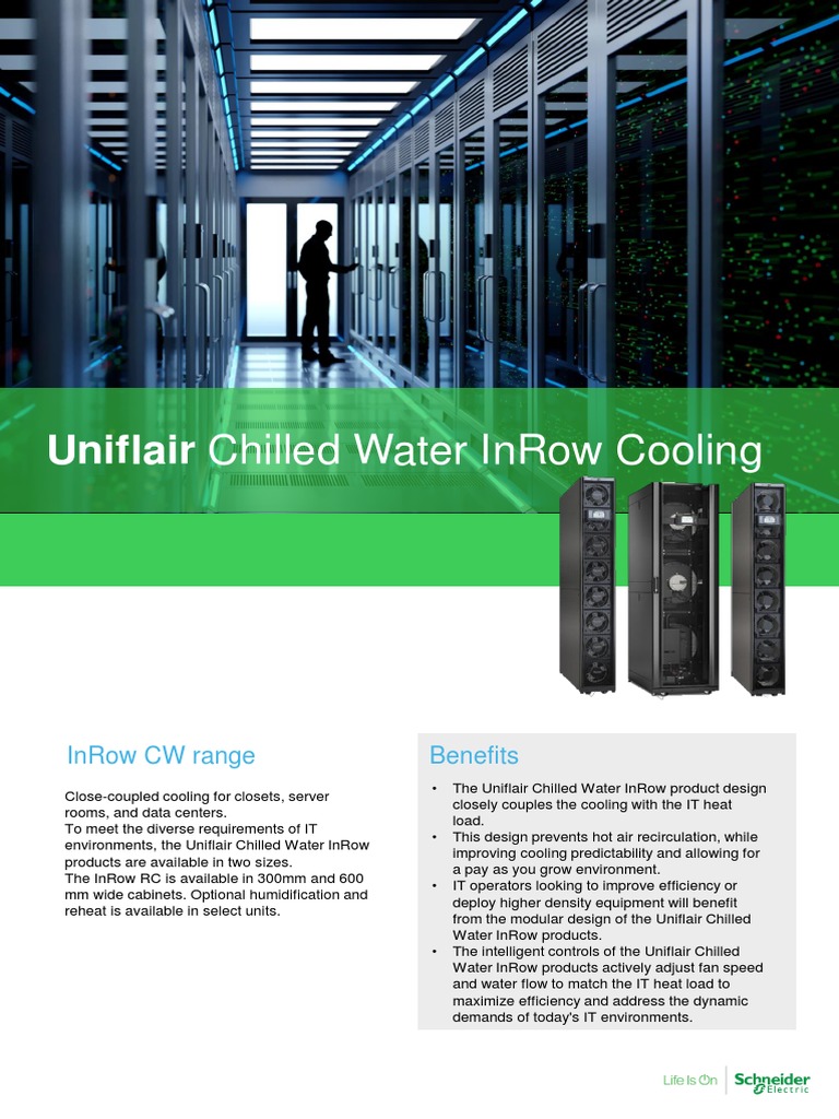 Uniflair InRow Chilled Water Cooling Solutions | PDF | Data Center ...