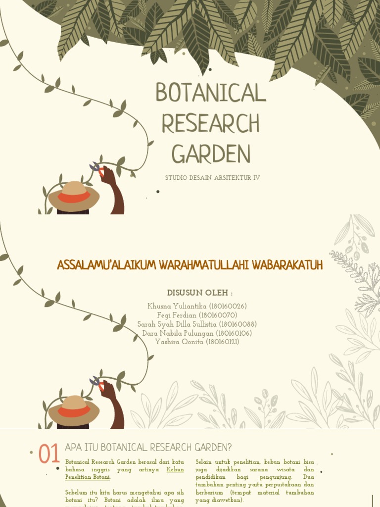 Botanical Research Garden | PDF
