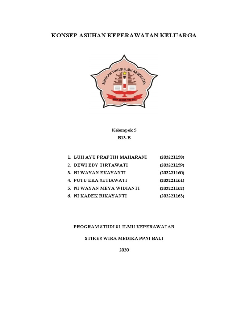Makalah Konsep Asuhan Keperawatan Keluarga (KLP 5) | PDF