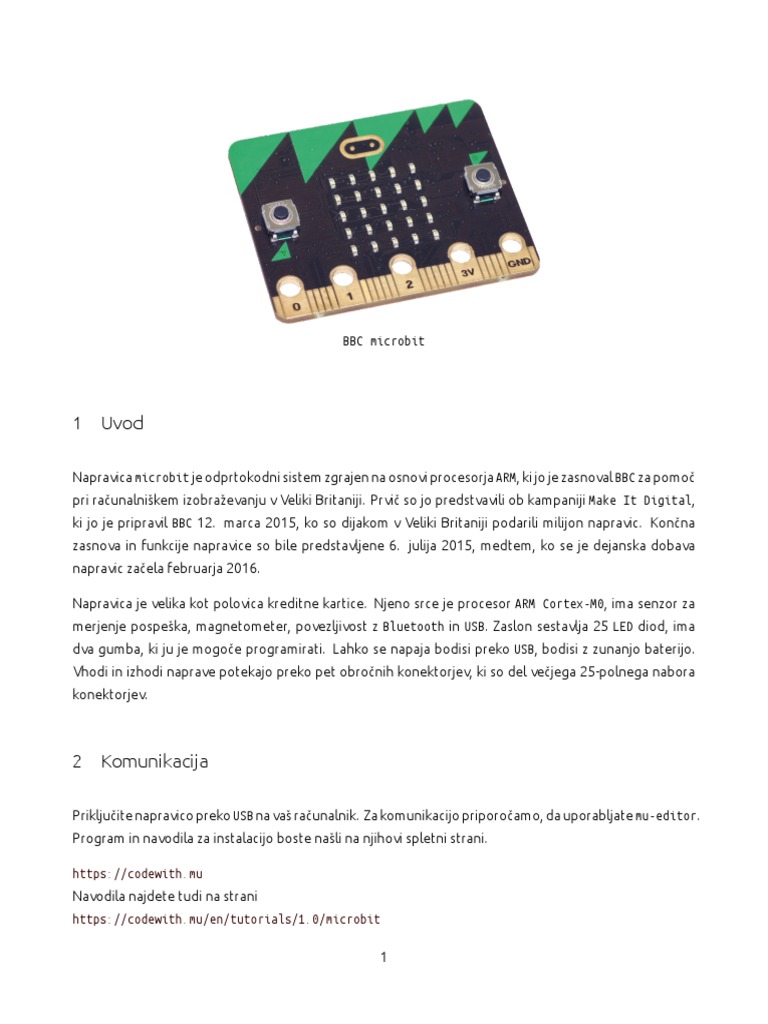 Microbit Python | PDF