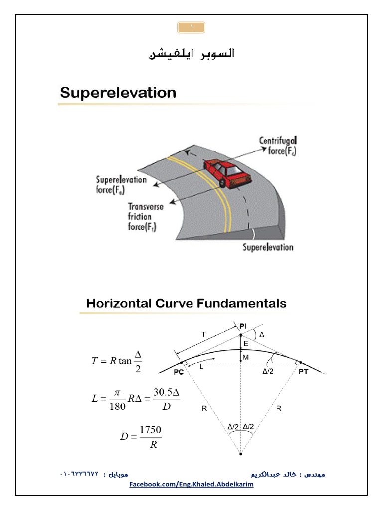 Super Elevation | PDF