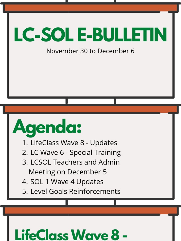LC-SOL E Bulletin | PDF | Wellness