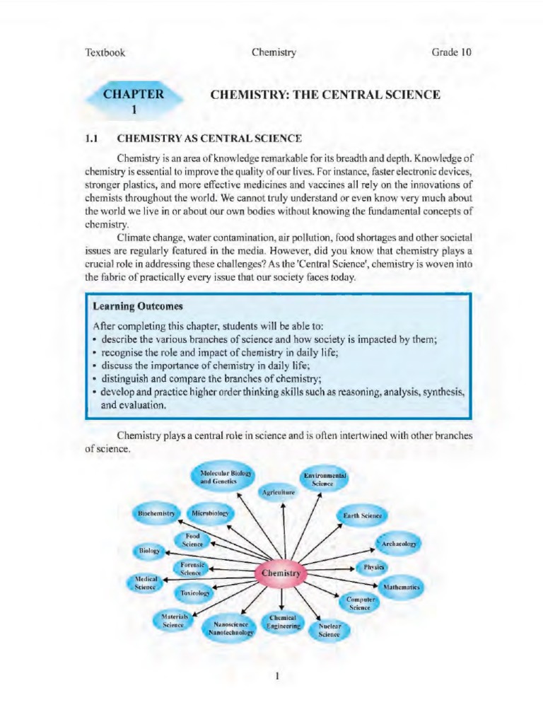 Grade 10 Chemistry Student's Book | PDF | Chemical Compounds | Gases