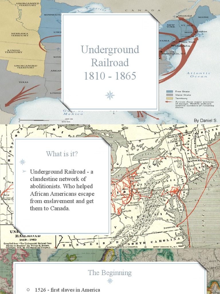 Underground Railroad 1810 - 1865: by Daniel S | PDF | Underground ...