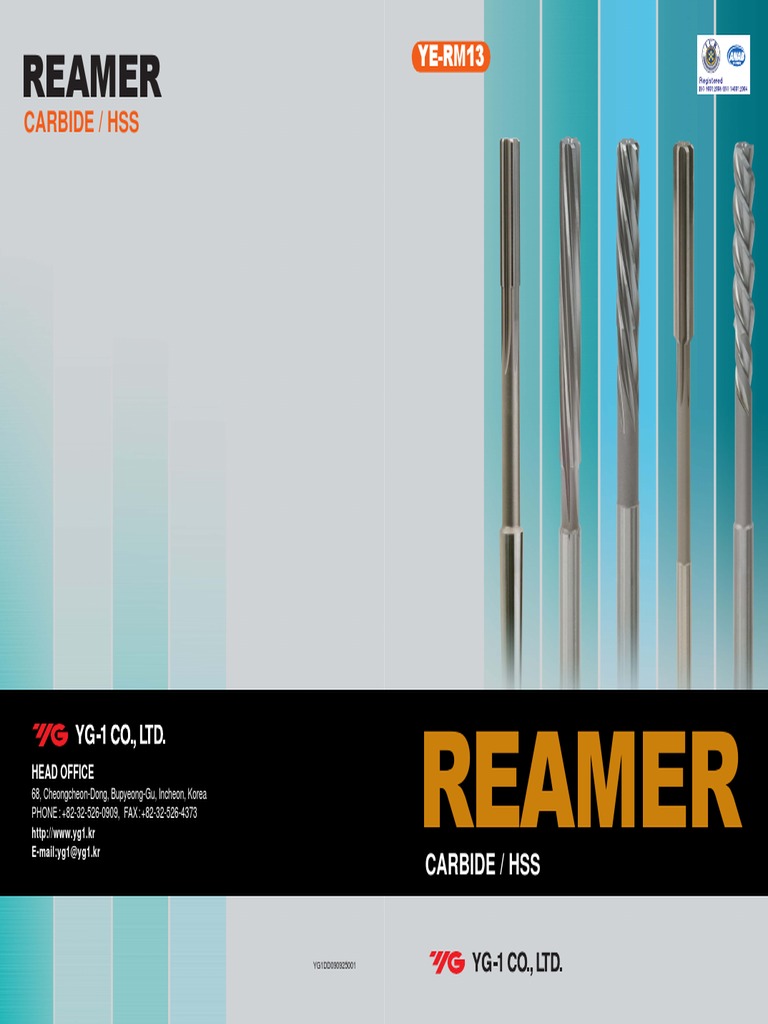 Reamer 2013 | Download Free PDF | Woodworking | Cutting