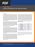 Concrete Surface Profiles | PDF | Concrete | Etching