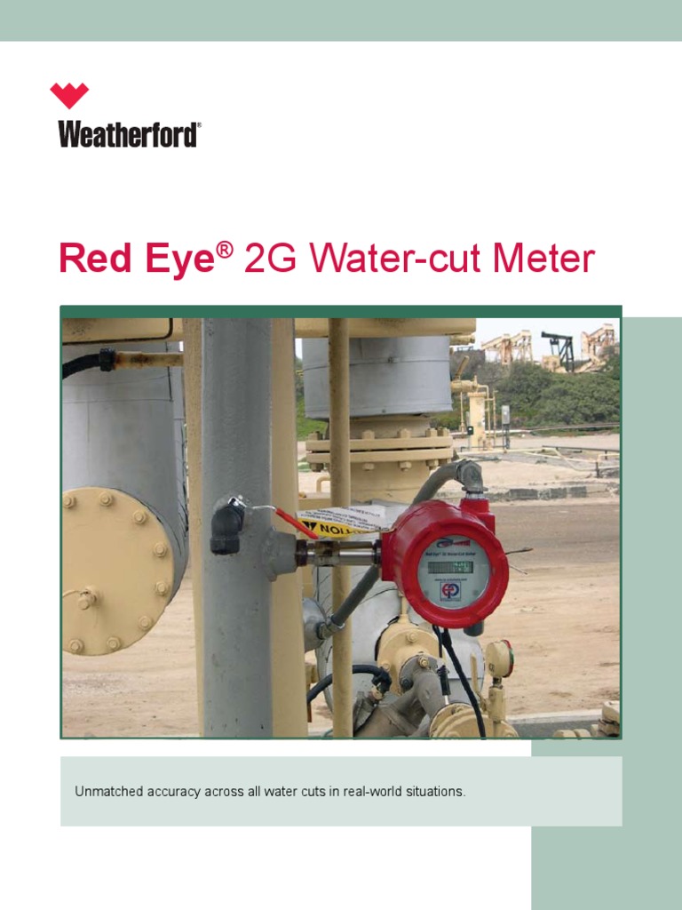 5313 Red Eye 2G Water-Cut Meter PDF | PDF | Flow Measurement ...