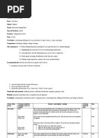 2-1 Lesson Plan-Countries and Nationalities | PDF | Education Theory ...