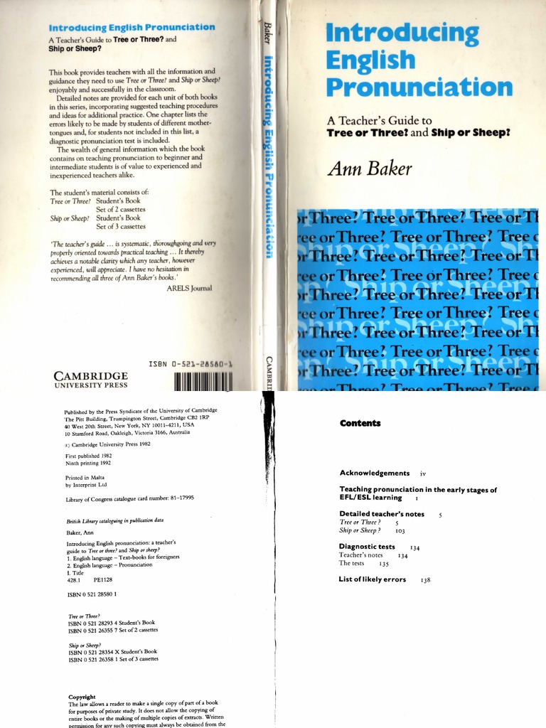 Introducing English Pronunciation - 0521285801 | PDF