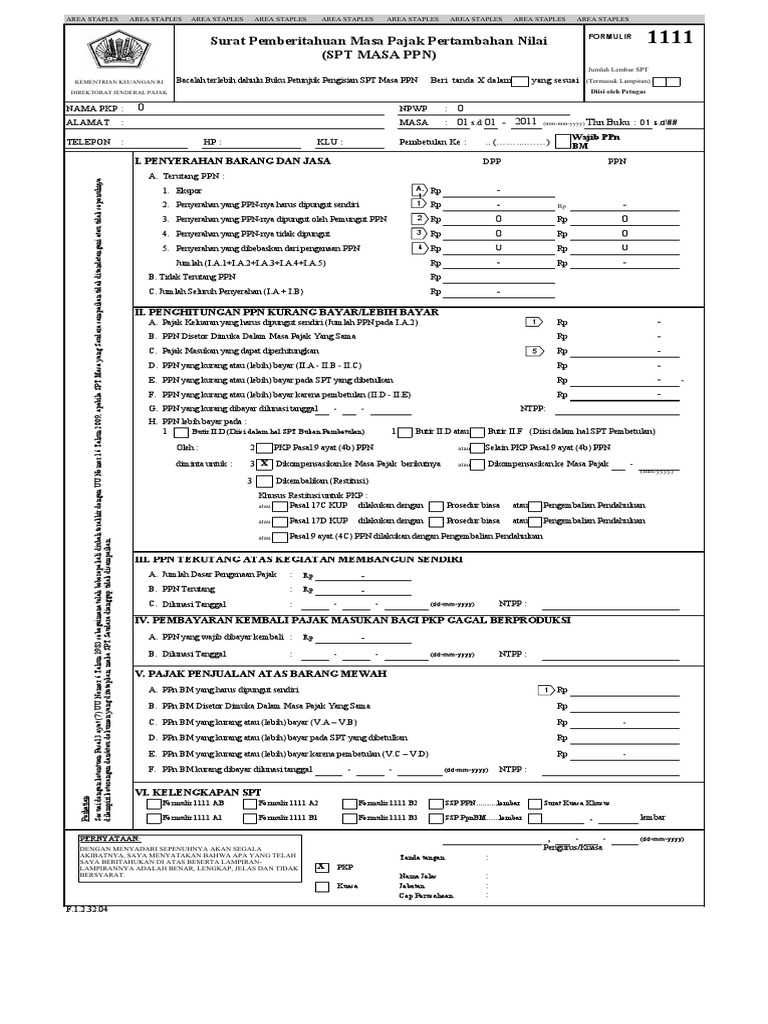 SPT PPN 1111 | PDF