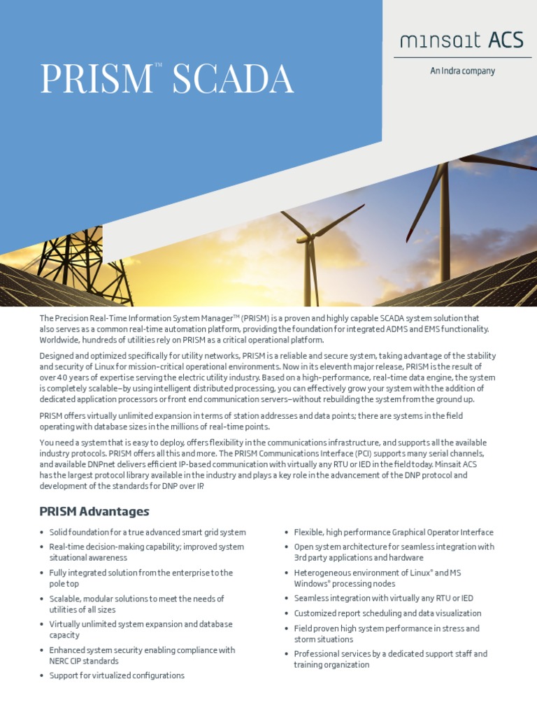 Prism Scada | PDF | Scada | Smart Grid