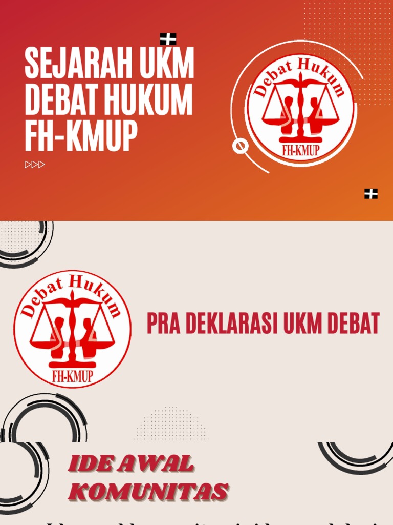 Materi Sejarah Ukm Debat | PDF