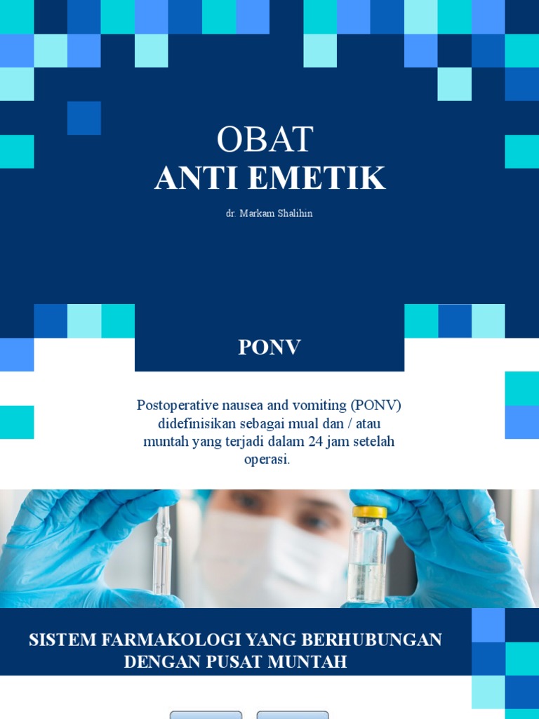 Power Point Tentang Obat Anti Emetik | PDF