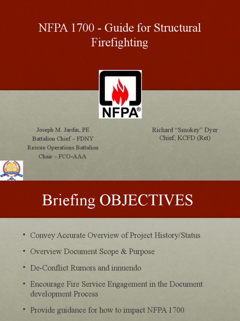 NFPA 1700 - Guide For Structural Firefighting | PDF | New York City ...