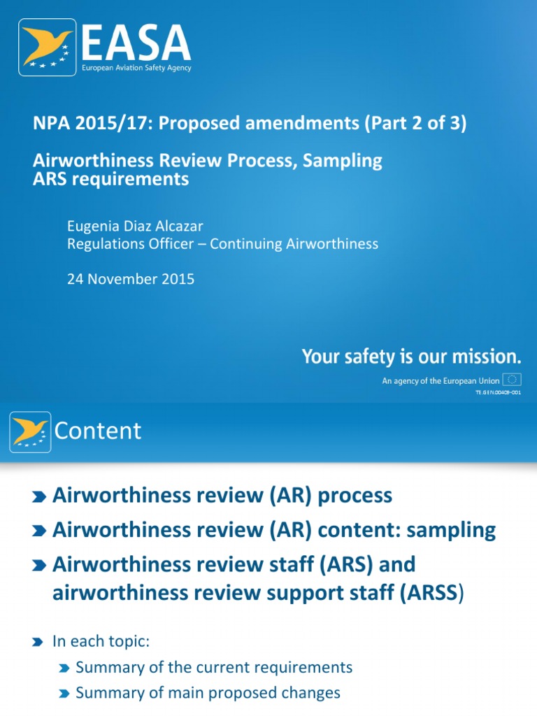 Airworthiness Review Process Amendments | PDF | Aerospace | Aviation