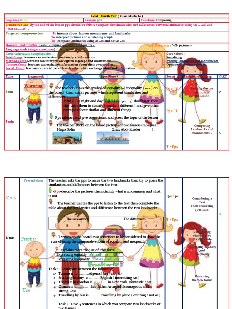 Lesson of Equality Inequality | PDF | Information | Education Theory