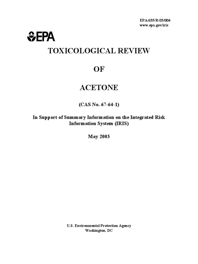 ACETONE | PDF | Ketosis | Toxicity