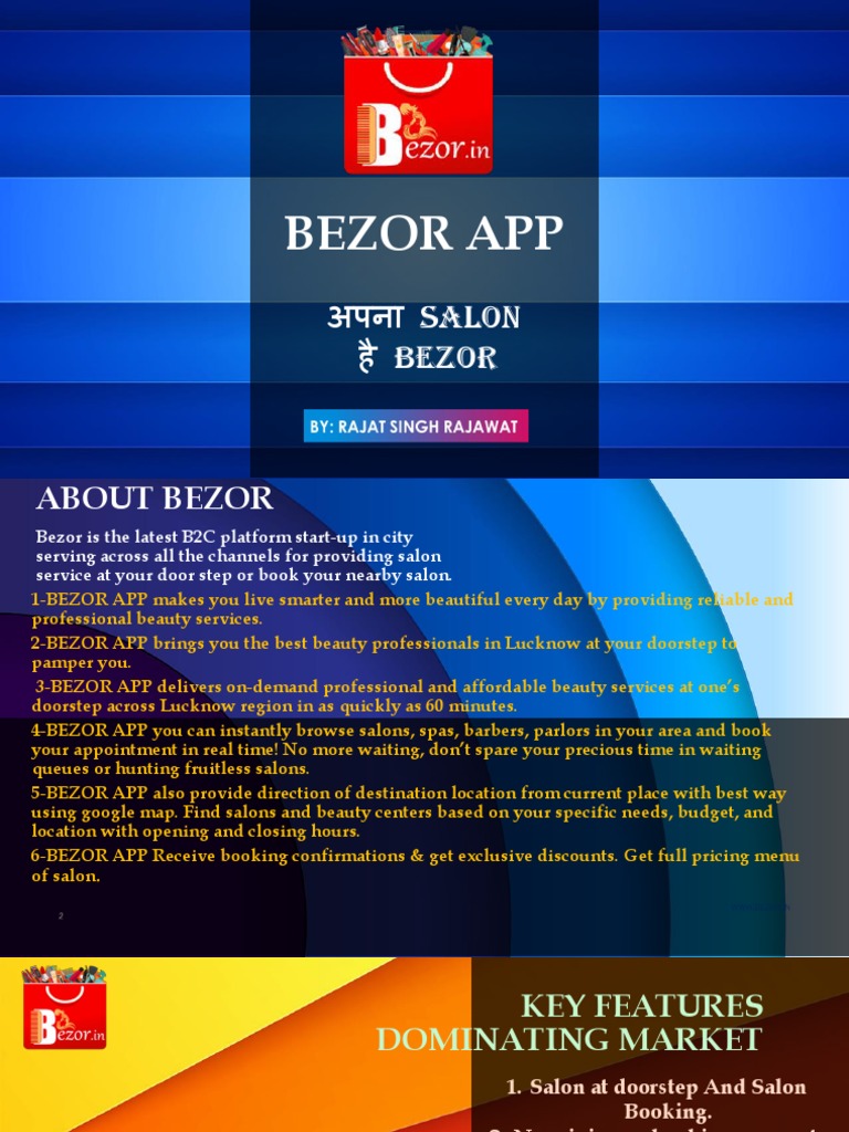 BEZOR APP PDF For Investors | PDF | Business | Beauty