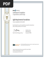 LinkedIn Learning Certificate PDF | PDF | Career & Growth