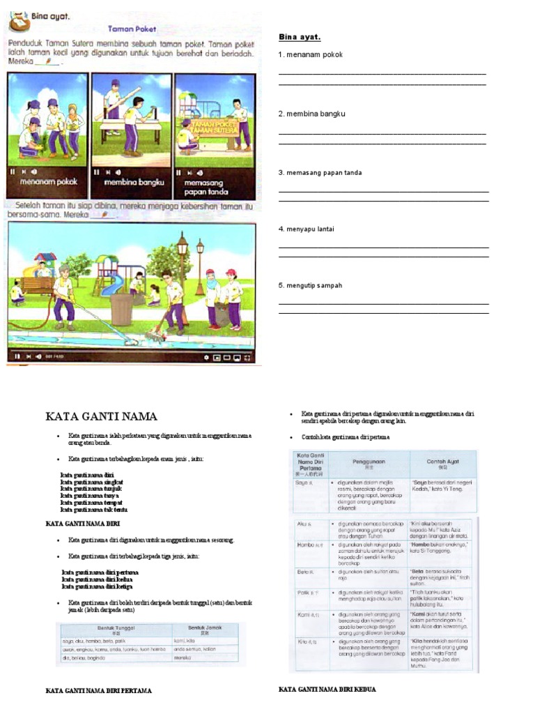 Kata Ganti Nama | PDF