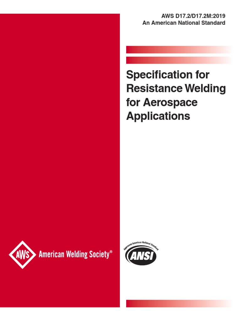 Aws D17 2 D17 2m 2019 Pdf Strength Of Materials Ultimate