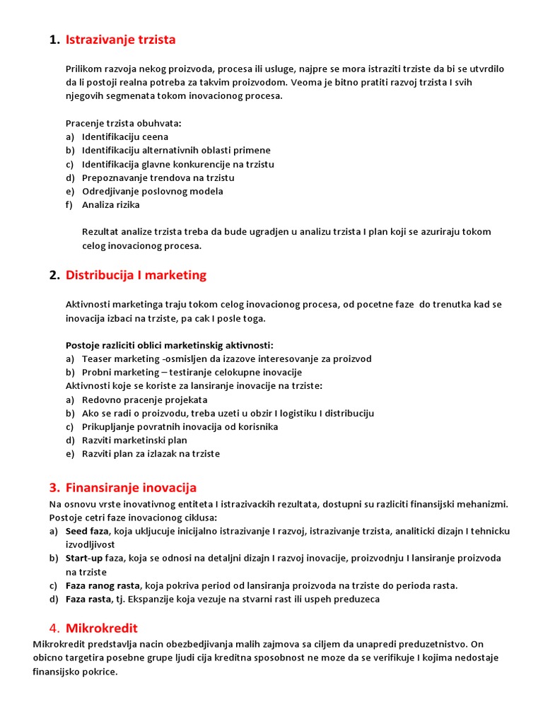 Inovacije | PDF
