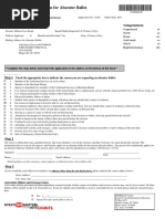 Form 12D: Postal Ballot Intimation | PDF | Absentee Ballot | Evaluation ...