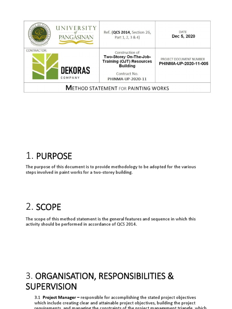 Methodology for Paint Works on a Two-Storey Building: A Detailed Guide ...