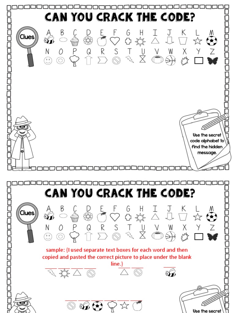 Blank Secret Code | PDF