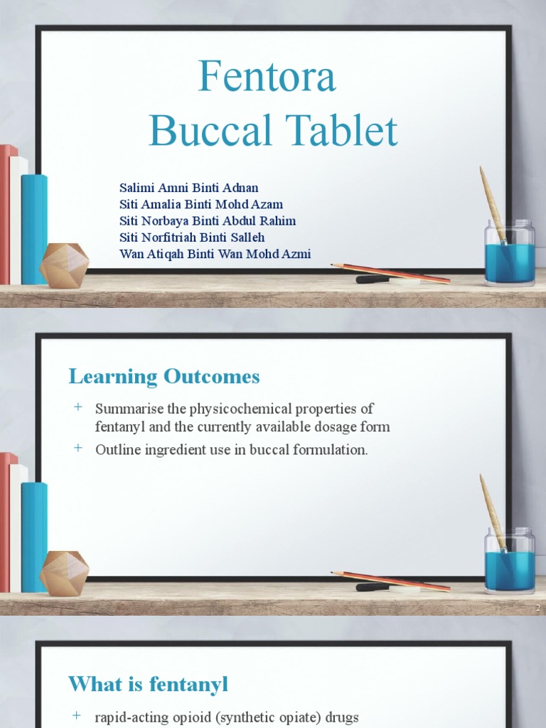 Fentora Buccal Tablet | PDF | Fentanyl | Tablet (Pharmacy)