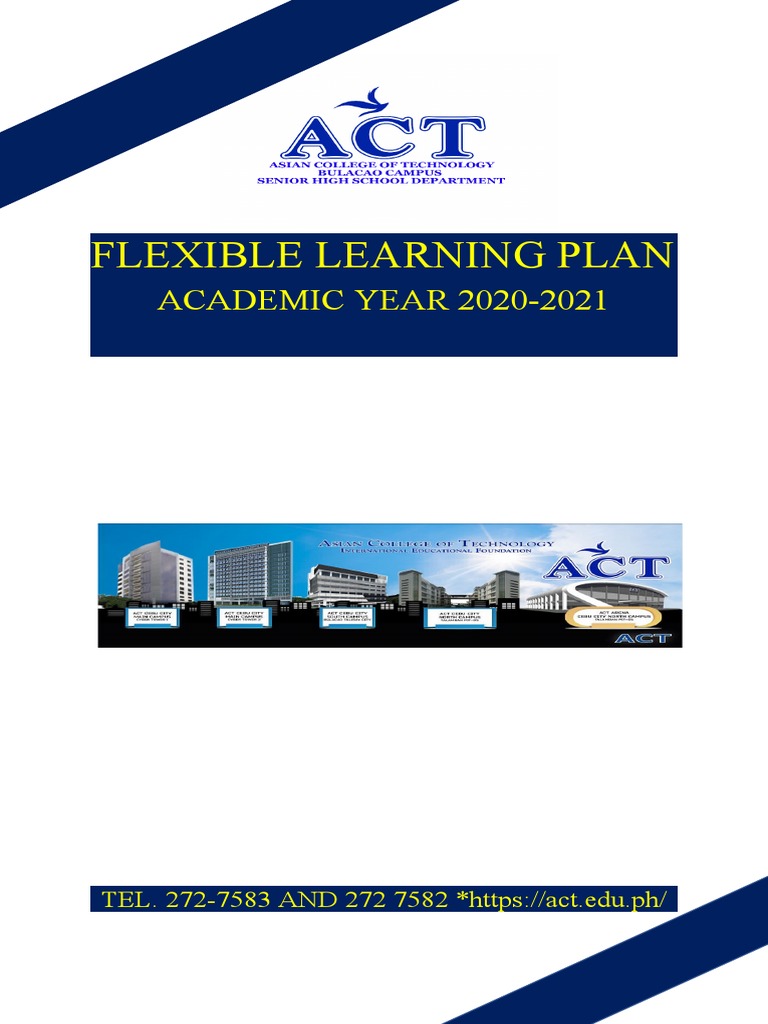 Flexible Learning Plan 2020-2021 | PDF