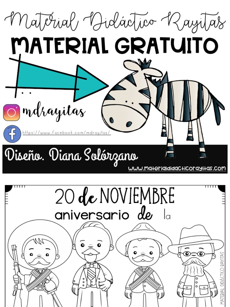 Actividades para el 20 de Noviembre | PDF | revolución mejicana ...
