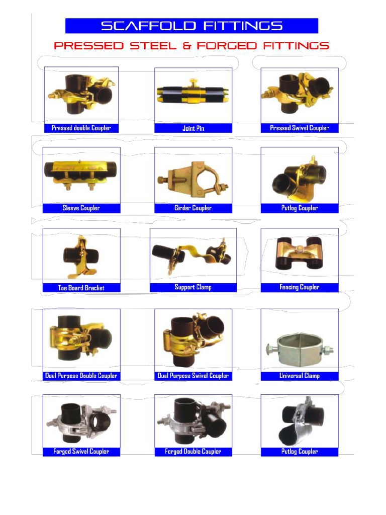 Scaffolding Fittings PDF | PDF