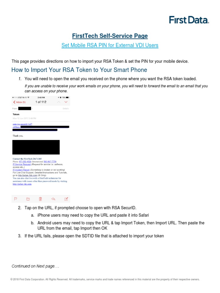 Set RSA PIN For VDI Users PDF | PDF | Desktop Virtualization | Password