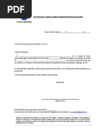Carta de Cancelacion de Servicio | PDF | Derecho