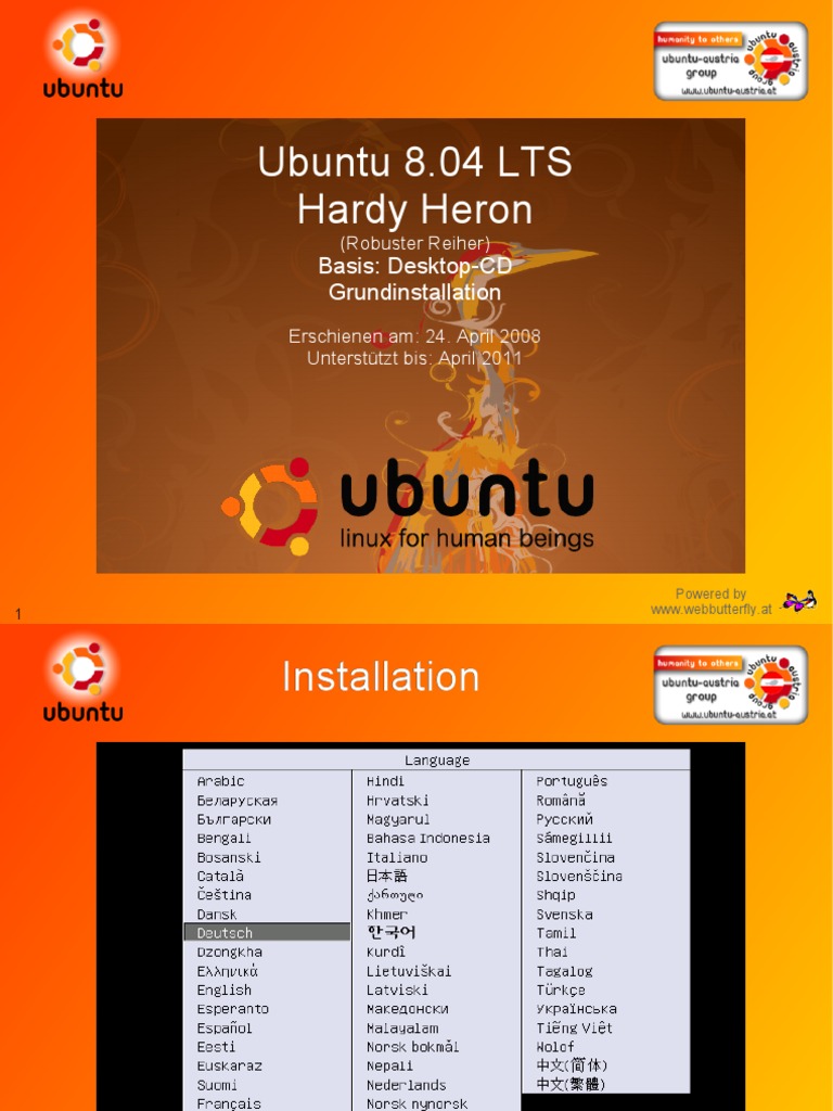 Ubuntu 8 04-Installation | PDF | Operating System Families | Arm ...