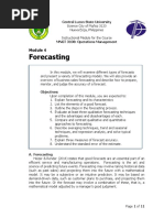 CH 1 Business Forecasting | PDF | Forecasting | Data Analysis