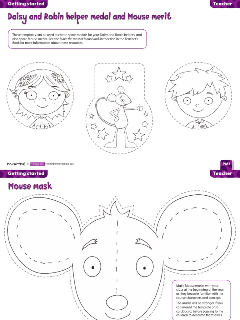 Mouse and Me 3 - Getting Started | PDF | Publishing | Printing