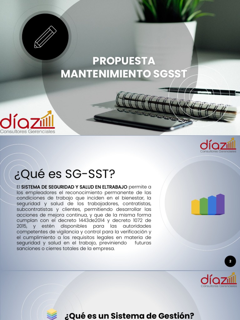 Propuesta de Servicios SG-SST | PDF | Seguridad y salud ocupacional | Outsourcing
