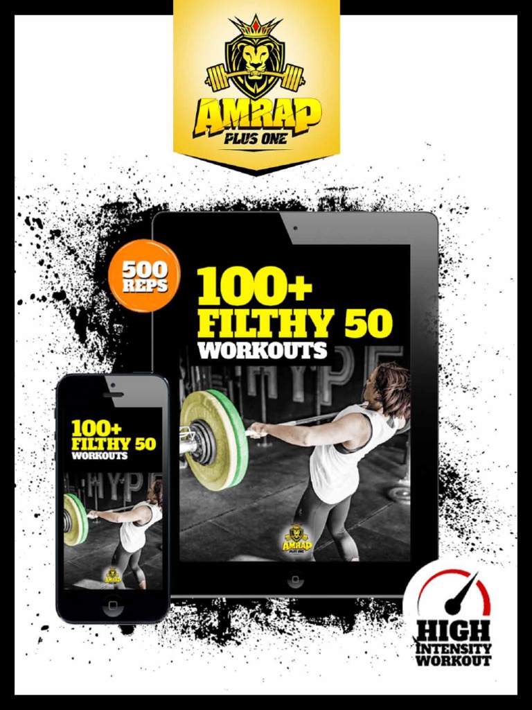 100 Filthy Fifty Workouts | PDF | Kettlebell | Sports