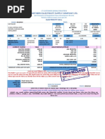 Bangladesh Electricity Bill Sample | PDF | Taxes | Economies