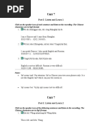Chinese Sports Listening Practice | PDF | Recreation | Sports