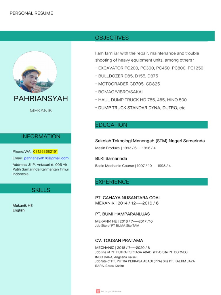 Pahri Ansyah: Objecti VES | PDF