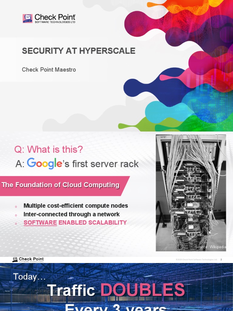 Security at Hyperscale: Check Point Maestro | PDF | Cloud Computing ...