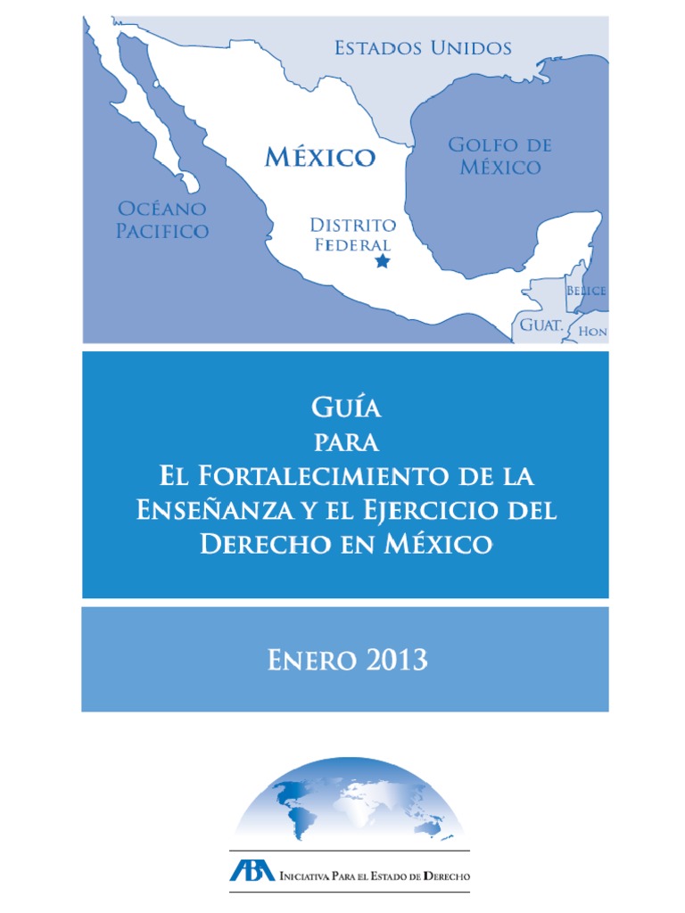 Aba Roli - Guia para El Fortalecimiento de La Enseñanza y El Ejercicio Del Derecho en Mexico PDF ...