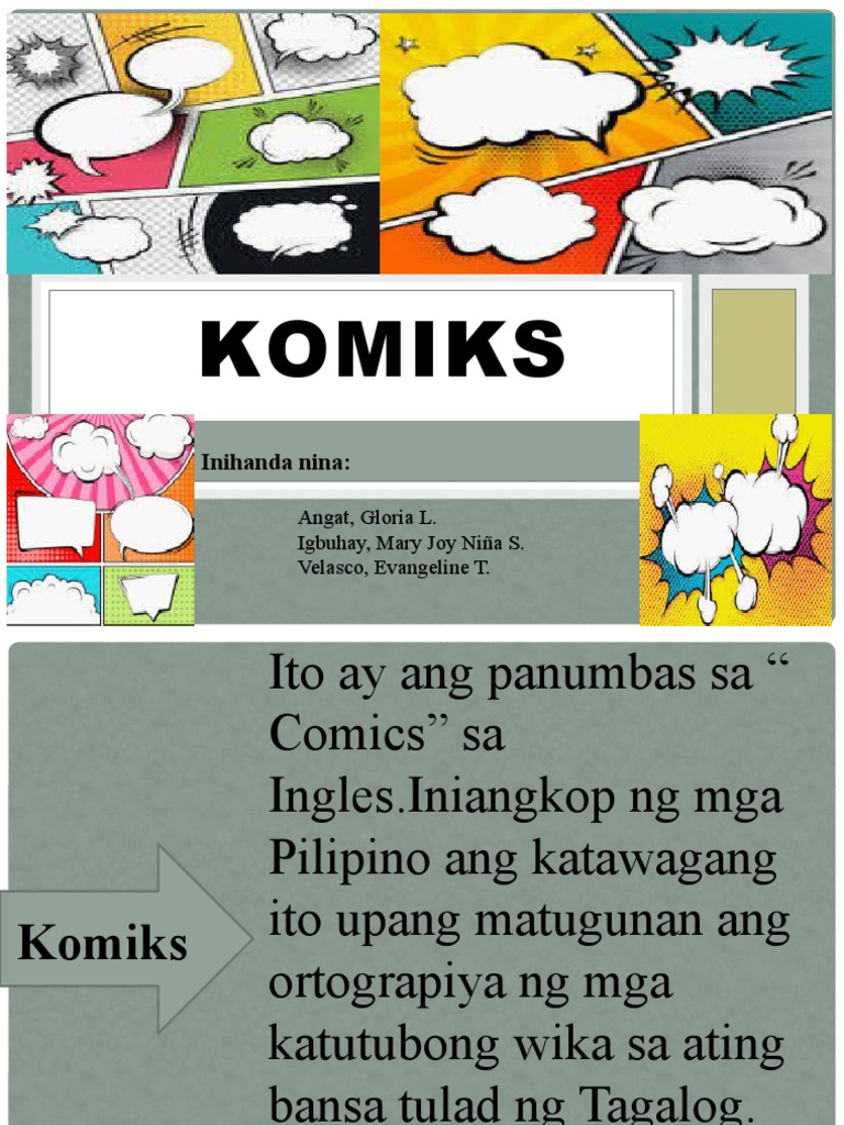 Komiks Presentation | PDF