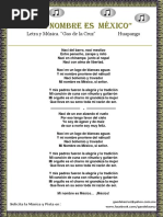 Un Poco Loco Letra Canción de Película COCO | PDF | Artes del Lenguaje ...