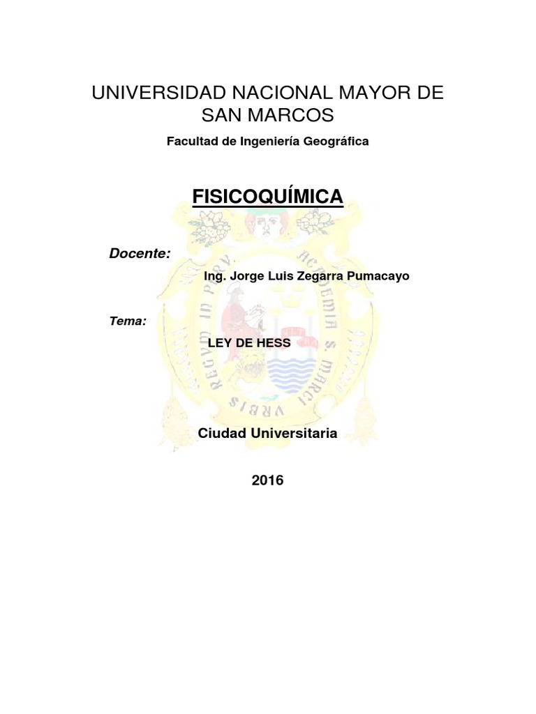 Ley de Hess y Termoquímica en Reacciones Químicas | PDF | Entalpía | Calor