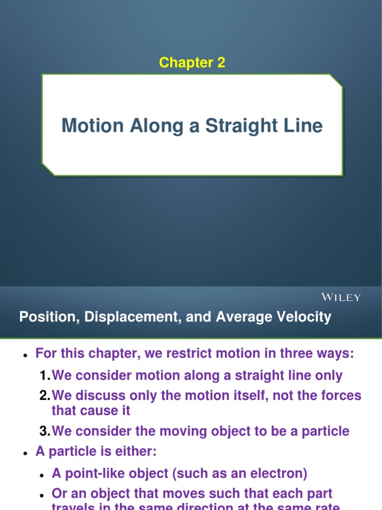 Chapter 2 Mohaidat | PDF | Velocity | Acceleration