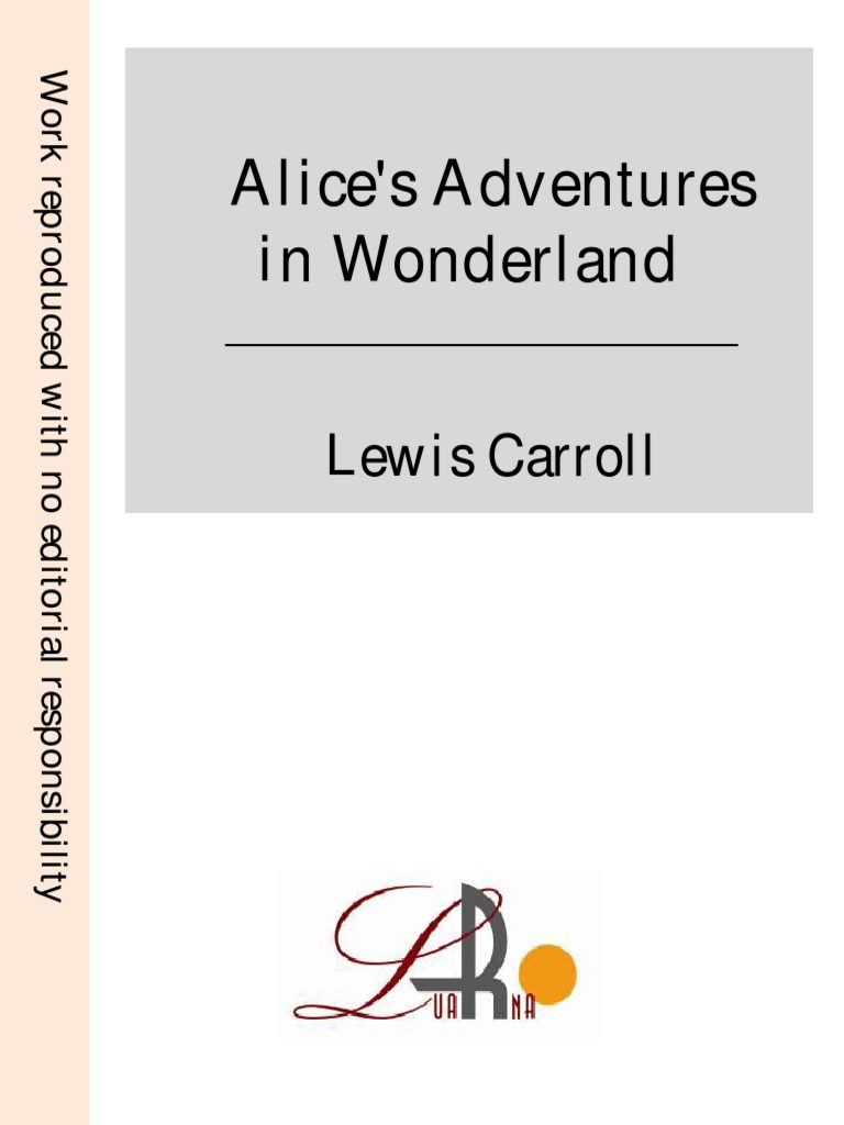 Alice's Adventures in Wonderland PDF | PDF